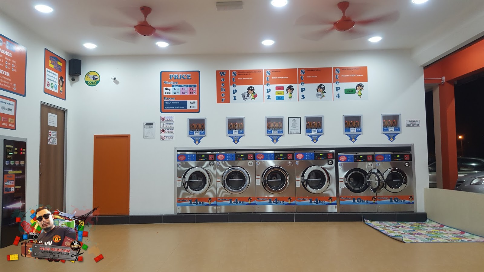 DAUS REDSCARZ: Dobi 24 Jam Cheras | Murah dan Bersih