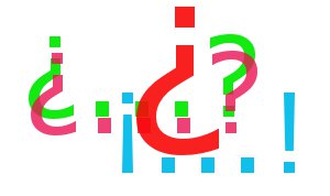 Trying to Speak Spanish: What's with the question marks?