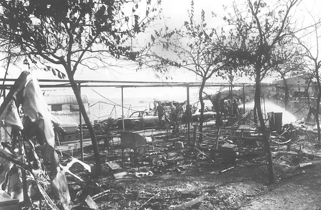 Memoria gráfica de España.: Alcanar (Tarragona) - Accidente del camping ...