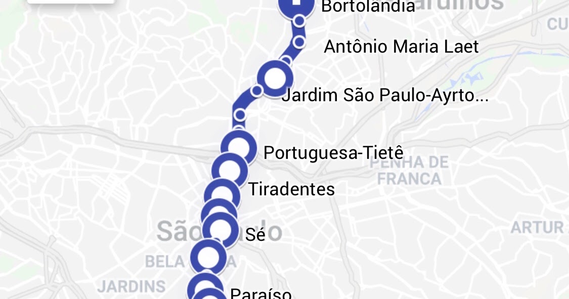 Expansão São Paulo: Linha 1 Azul