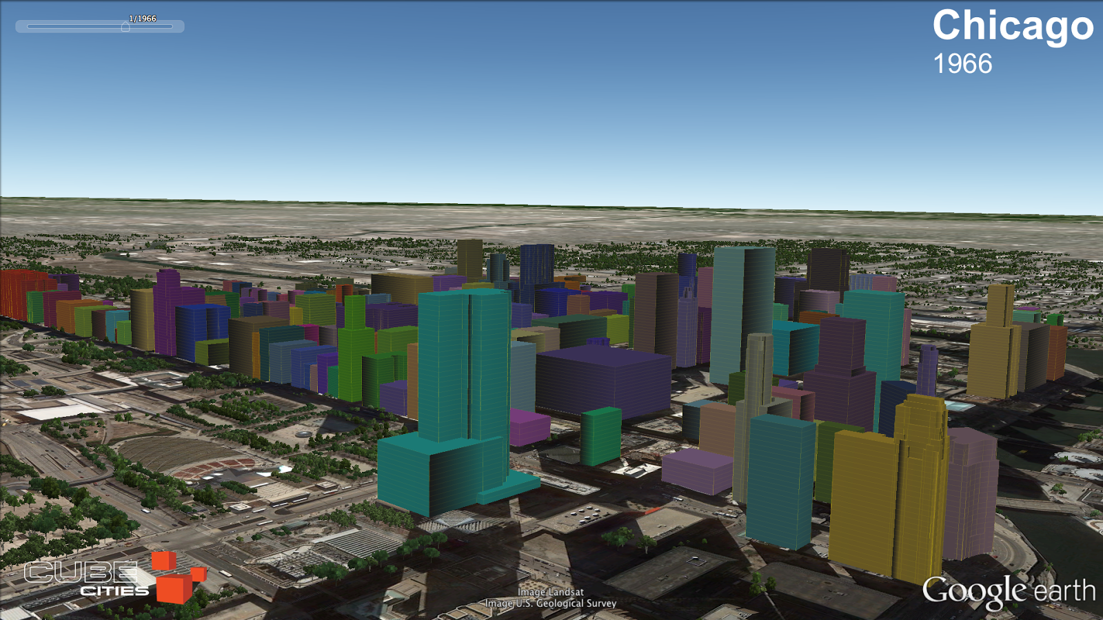 Cube Cities Blog: Chicago Growth Animation (1862-2014)