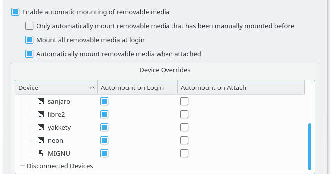 Automount Partitions Easily on Kubuntu