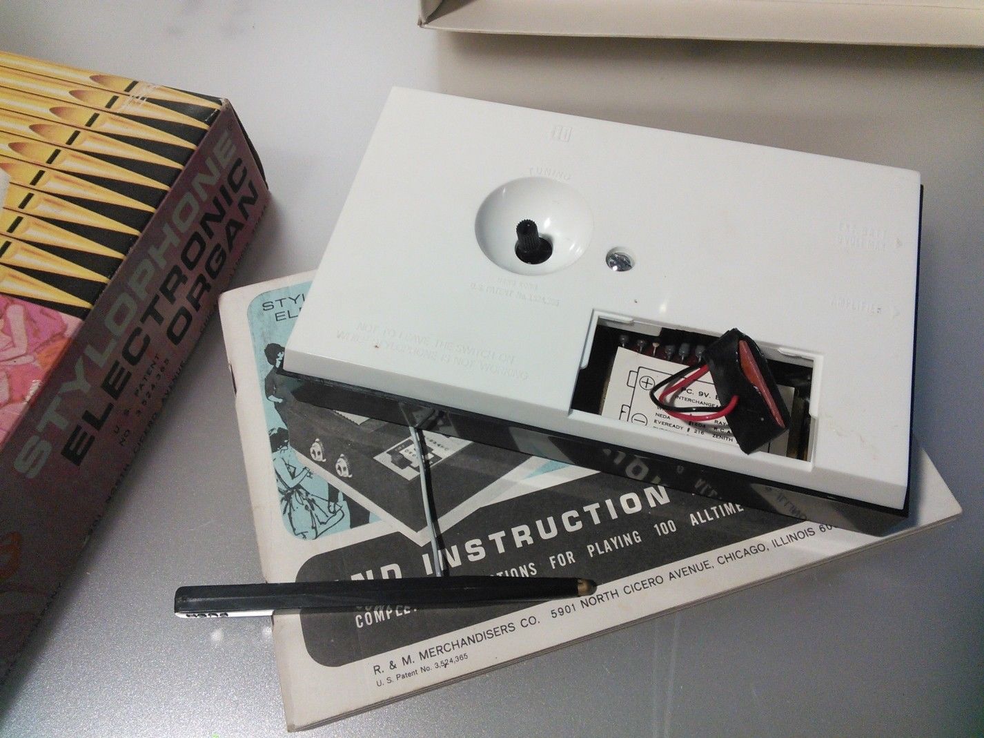 MATRIXSYNTH: Stylophone Retro Pocket Synth with Original Box & Docs