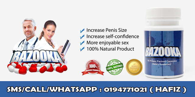 BAZOOKA PILLS ORIGINAL ( MADE IN NEW ZEALAND ) PROMOSI RM 150