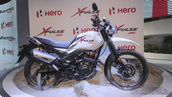 picture gallery of new adventure off-roader . HERO X PULSE.