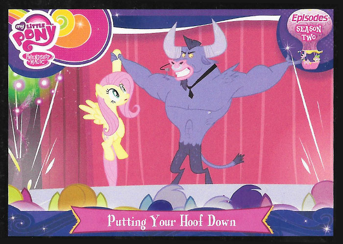 My Little Pony Putting Your Hoof Down Series 3 Trading Card | MLP Merch