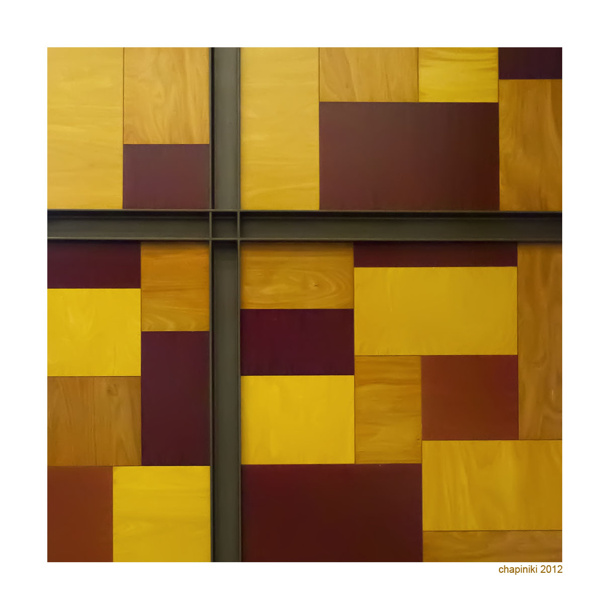 Un collage de Mondrian