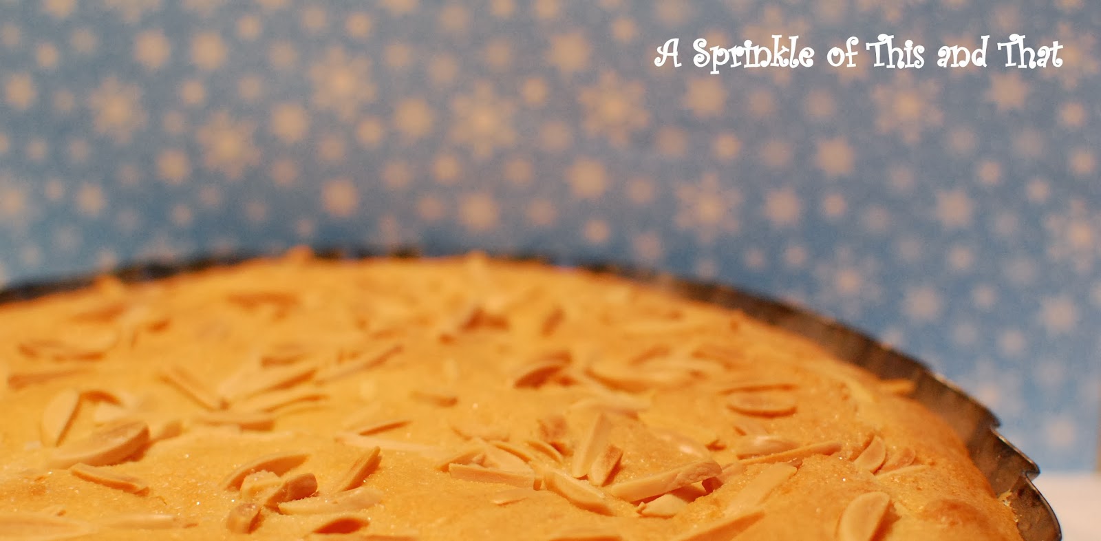 A Sprinkle of This and That: Butter Almond Cake