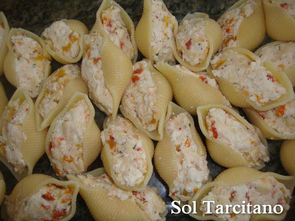 Culinária-Receitas - Mauro Rebelo: Conchiglioni - RECEITA