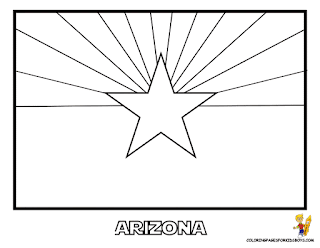 Kids Page: State Flag - For Kids Coloring Pages