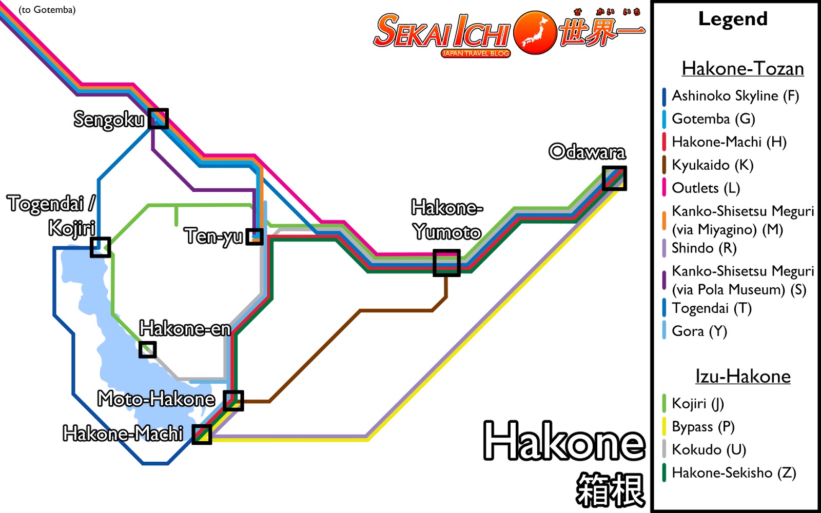 Sekai Ichi: Japan Travel Blog: Introduction to: Hakone