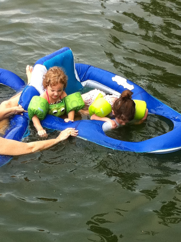 Mojoy: Lake St. John swimming.