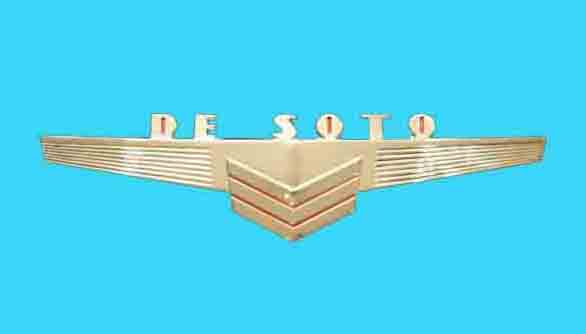 American Auto Emblems: DE SOTO