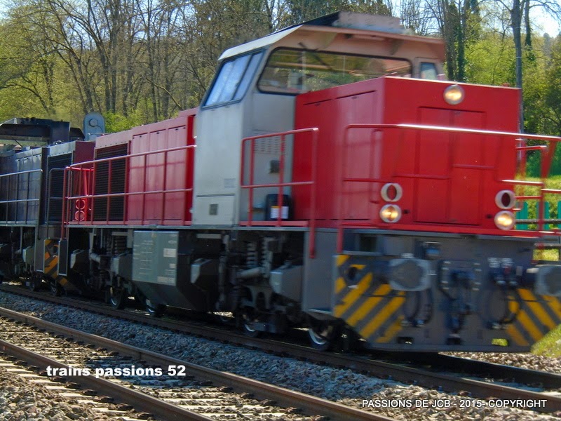 LA VALLEE DE LA MARNE: FRET LOCOMOTIVE VOSSLOH G 1206 BB