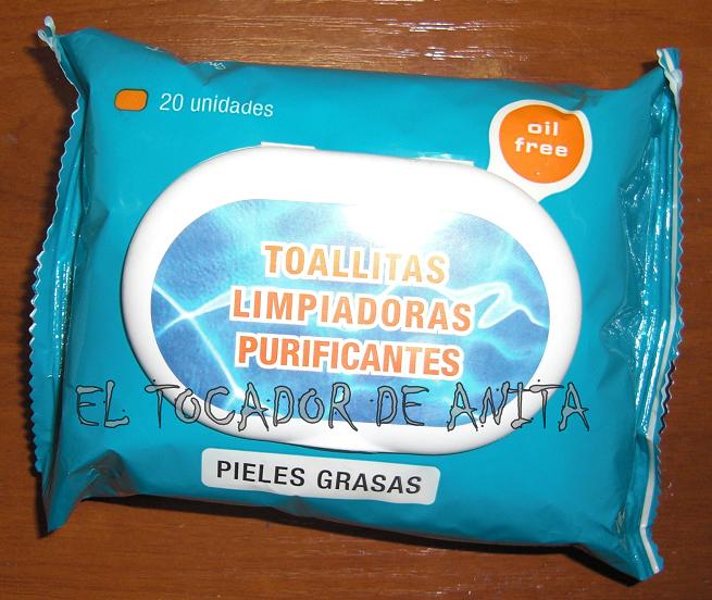 EL TOCADOR DE ANITA: TOALLITAS DESMAQUILLANTES DELIPLUS PARA PIELES GRASAS