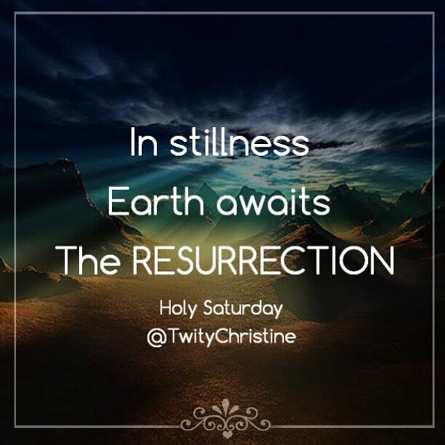 Lent - Holy Saturday - Bible Study - Christine Chrisrian