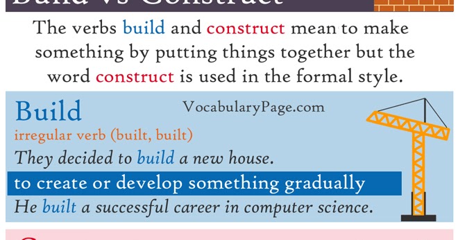 Build vs Construct