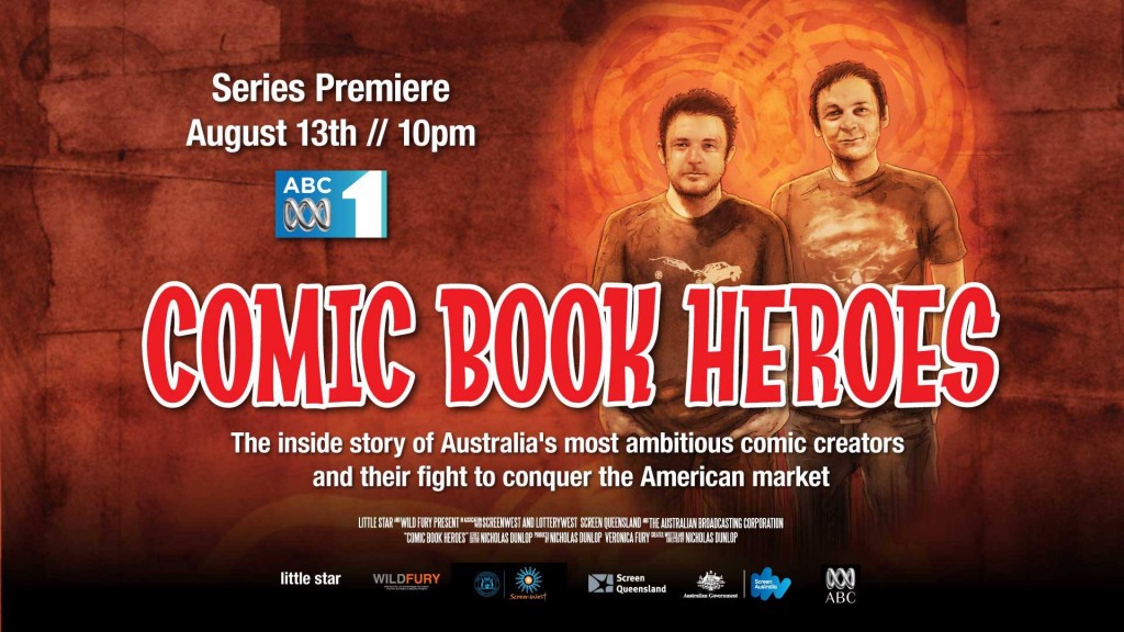 BLACK MERMAID PRODUCTIONS™: Australian Comic Book Heroes ABC TV Documentary