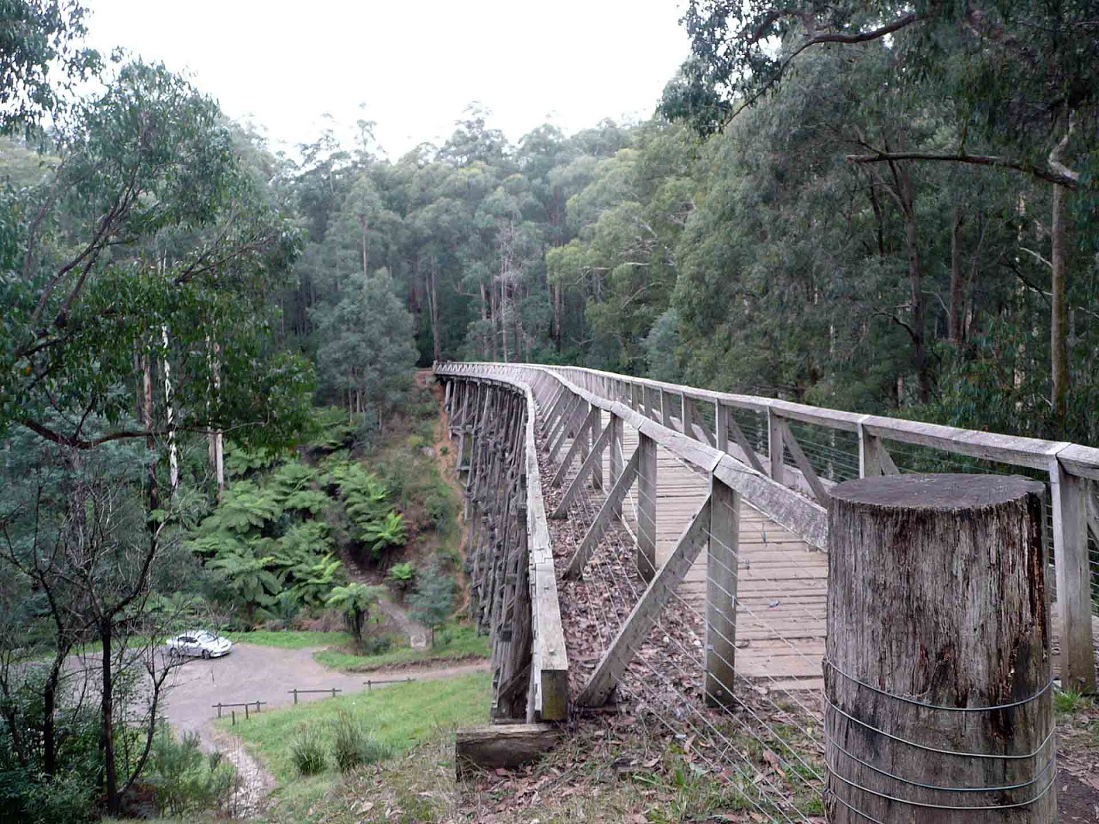 Abandoned But Not Forgotten: Noojee Line - Bridge Number 7