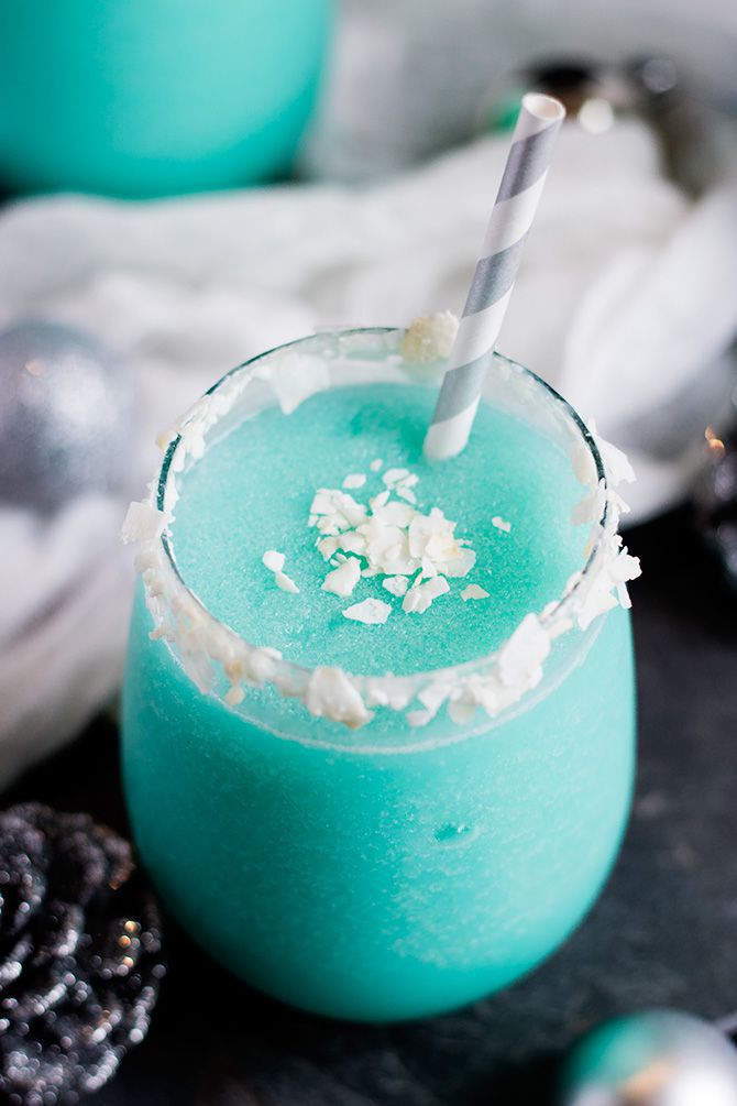 Blue Coconut Cocktail - in My kitchen