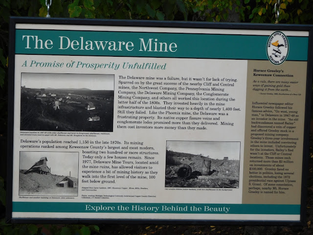 Treasures for Heaven: Delaware Copper Mine, Copper Harbor, MI