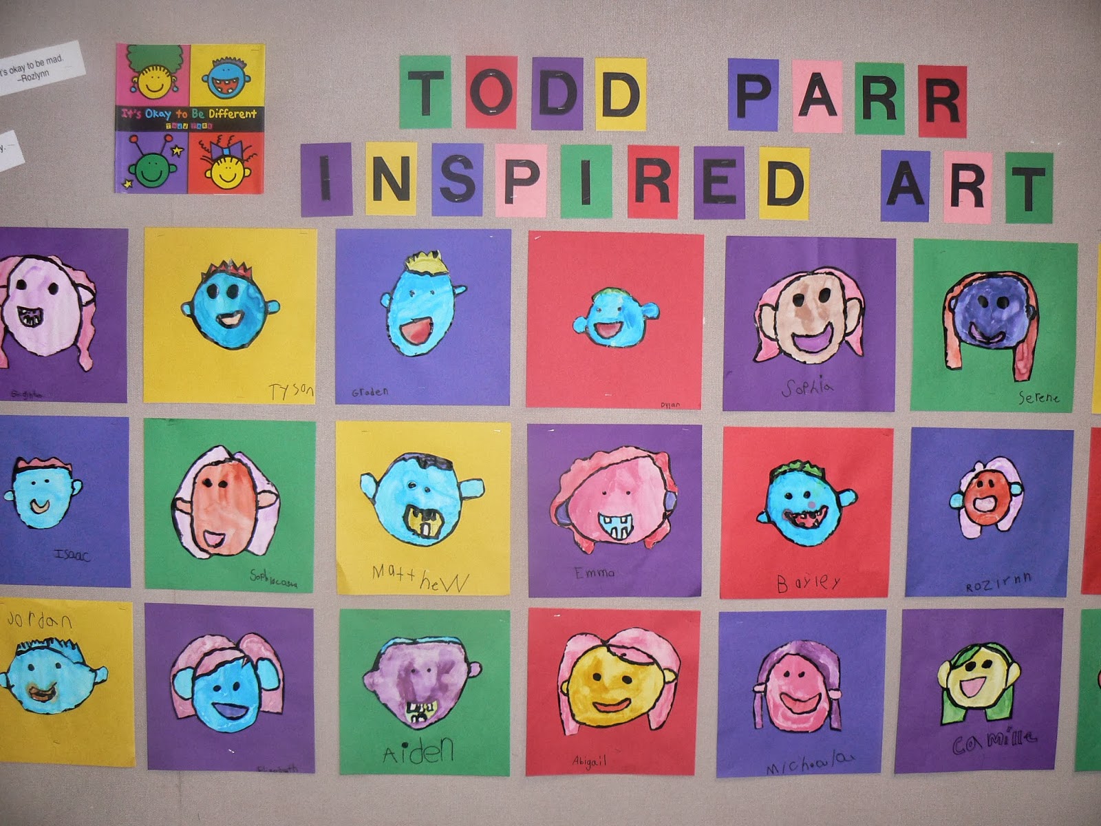 Todd Parr Art | Mrs. T's First Grade Class | Bloglovin’