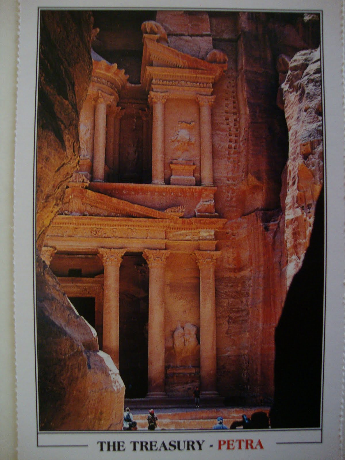 Stamps, Covers and Postcards: Postcards from Jordan - Petra