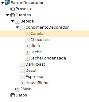 Gambas Mis Programas y el Softwarelibre: Patrón Decorador: Cafes y ...