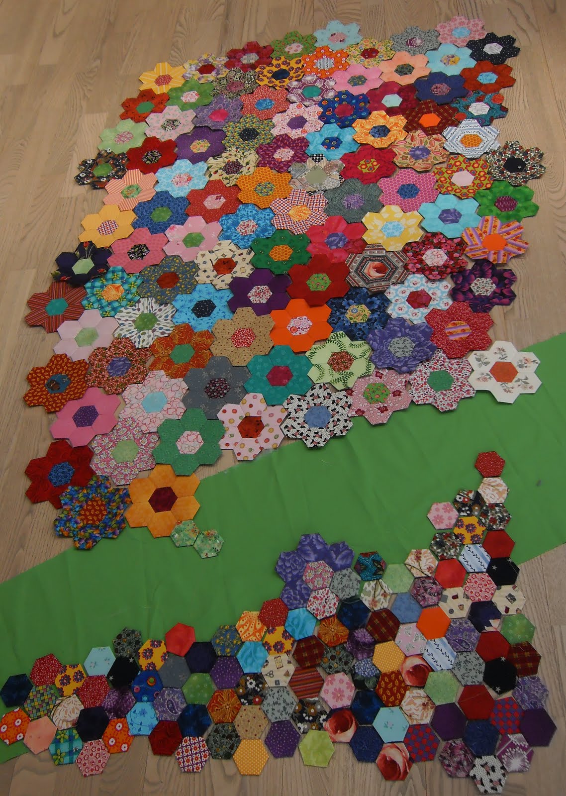 Patchwork-blomsten: 100 patchwork-blomster ....