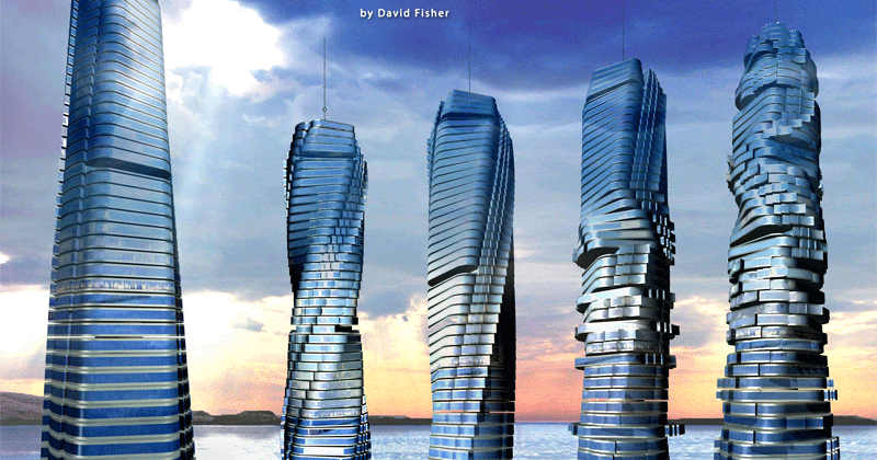 World Visits: Rotating Tower - Dymanic Architecture In Dubai