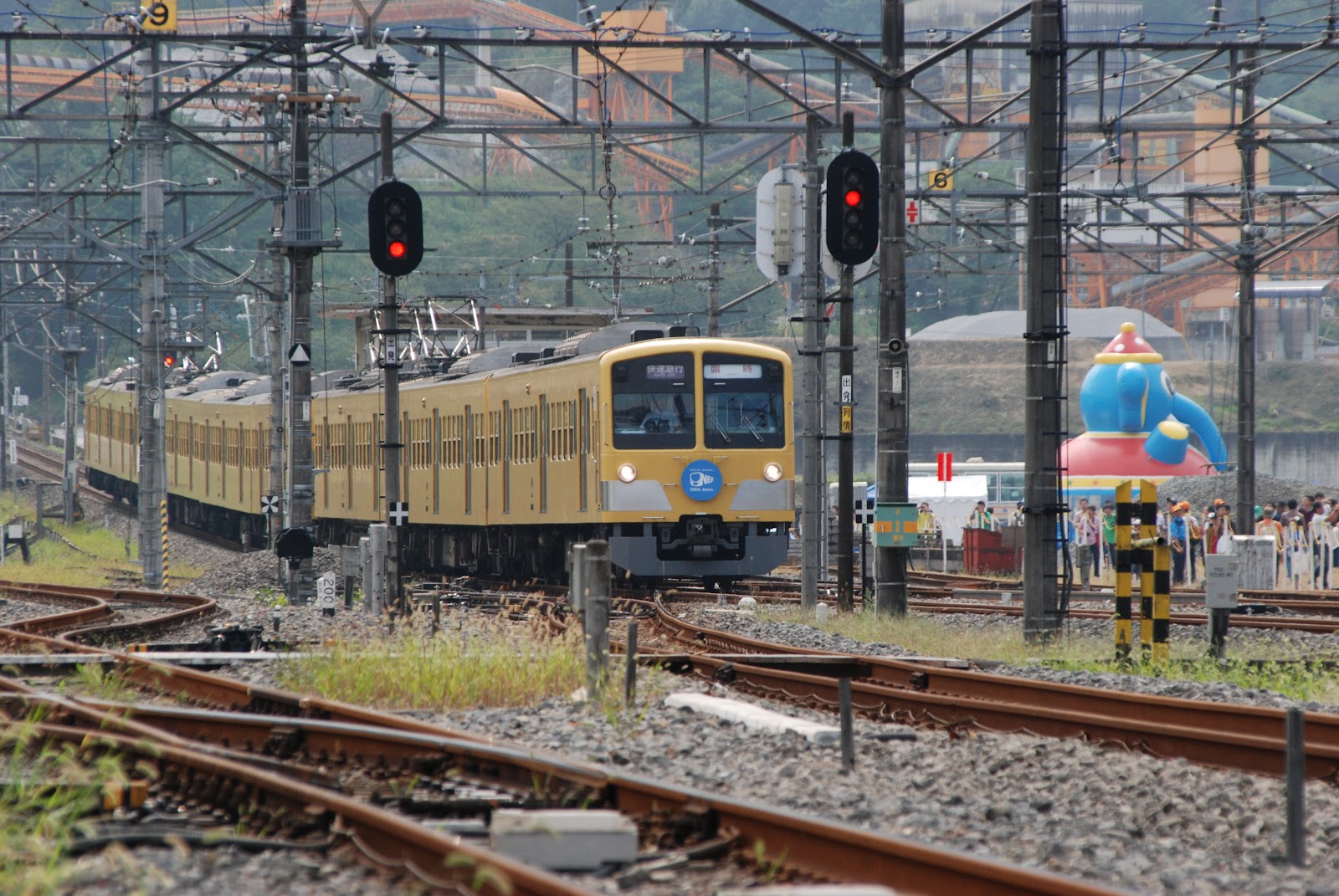 西武鉄道沿線観察たまにどっか: 西武鉄道横瀬イベント2012 臨時電車303F