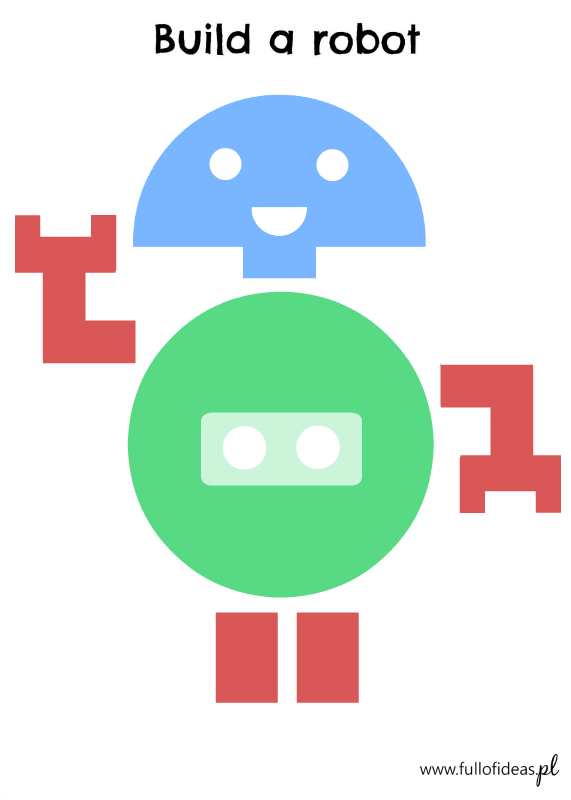 Build a robot free printables ⋆ Head Full of Ideas