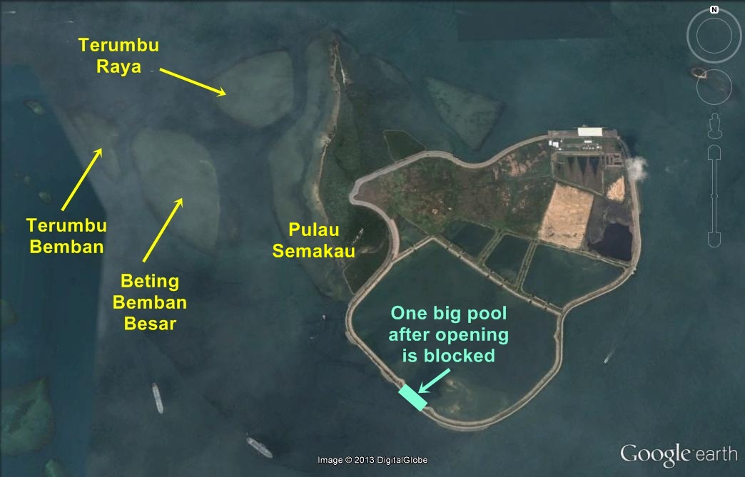 wild shores of singapore: Checking up on Pulau Semakau South