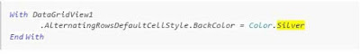 Memberi Warna DataGridView Pada VB .Net ~ SIMEGAPROBIRU