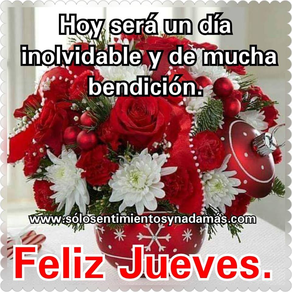 Hoy será un día inolvidable. - Solo sentimientos y nada mas