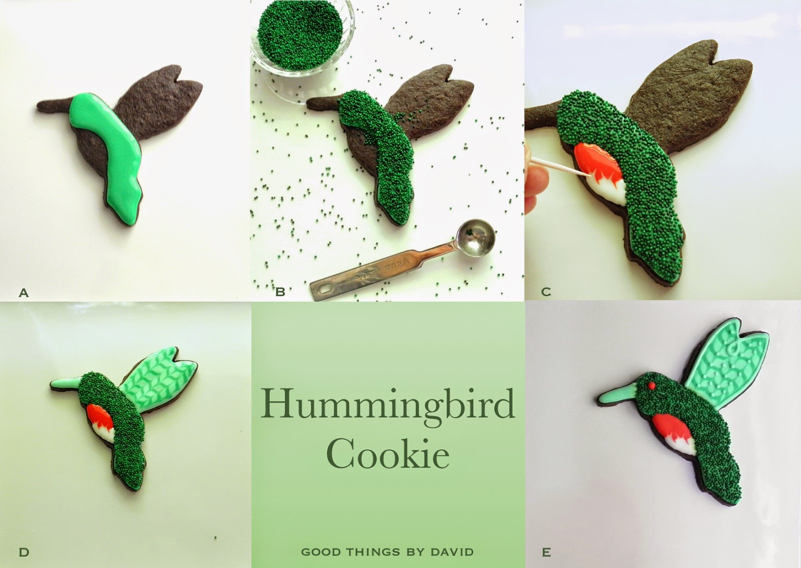 Woodland Bird Cookies