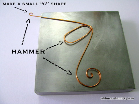 WHIMSICALNQUIRKY TUTORIAL: FREE WIRE BOOKMARK JEWELRY MAKING TUTORIAL ...