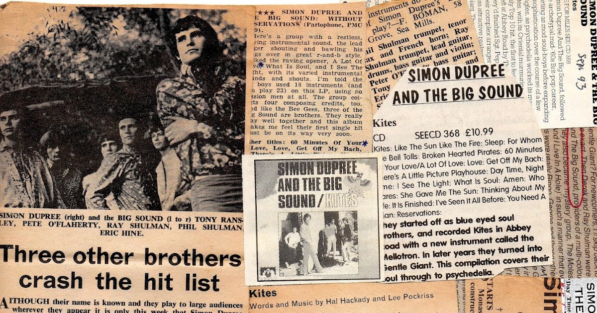 Eight Miles Higher: Classic Albums: SIMON DUPREE AND THE BIG SOUND