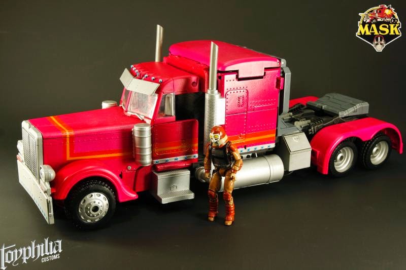 Custom Rhino Vehicle Featured At Hisstank.Com - Agents of M.A.S.K.