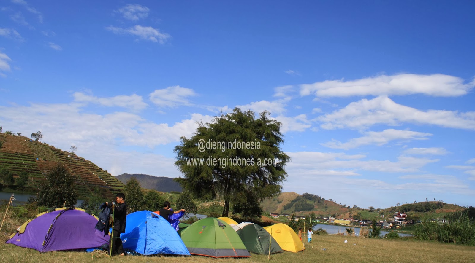CAMPING BUKIT SIKUNIR DIENG - Dieng Indonesia