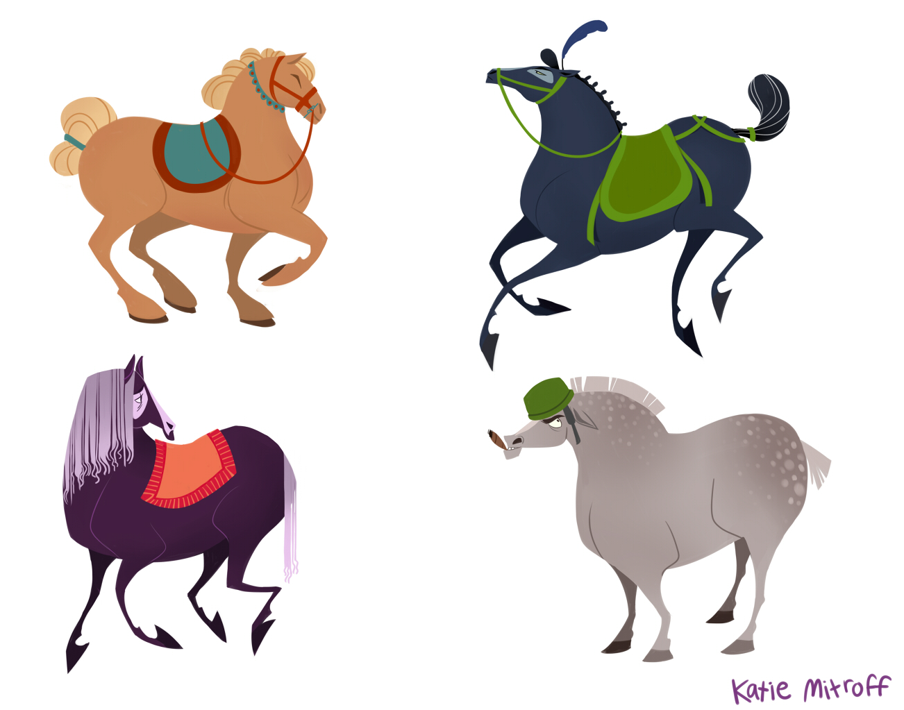 doodle dance: my little horses: character design is magic