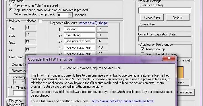 Transcription Services: The FTW Transcriber: Review