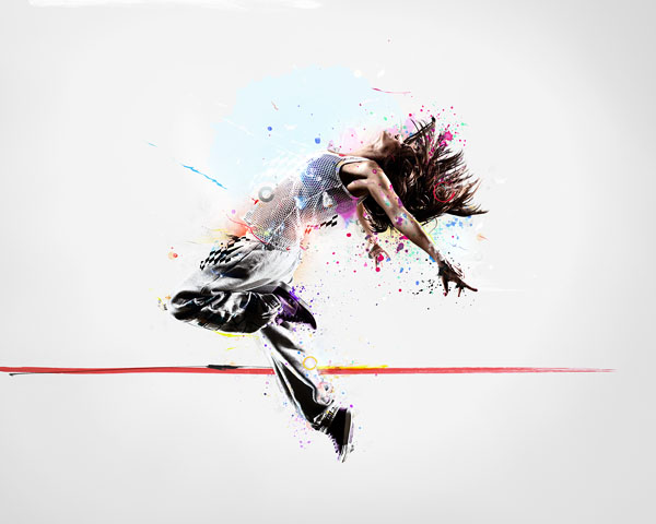 25 Awesome Dance Photo Manipulation | Design Arena