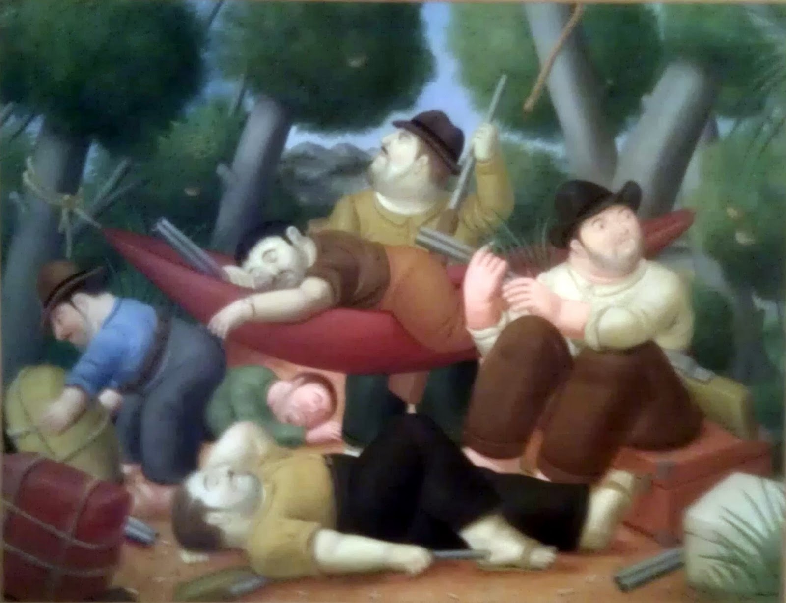 Living in Colombia: Spanish lesson visiting the Botero museum