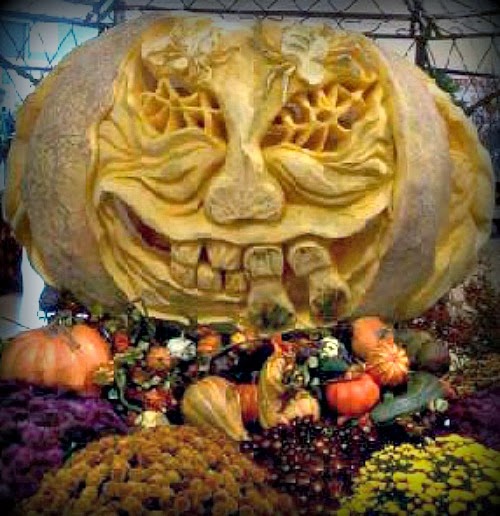 High Prairie Farmgirl: Giant Pumpkin Carving