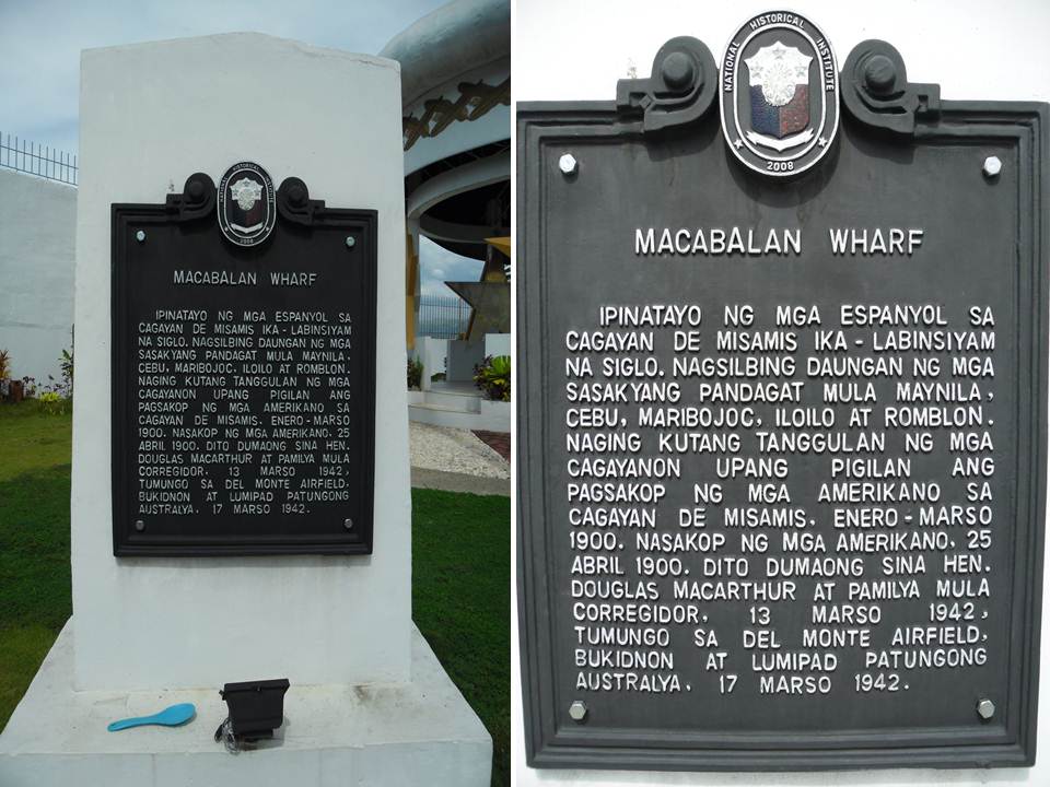 Lea Laddle: Cagayan de Oro : THE MACARTHUR MEMORIAL MARKER