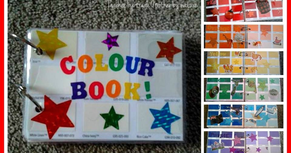 DIY: Homemade Colour Book - Teacher by trade, Mother by nature