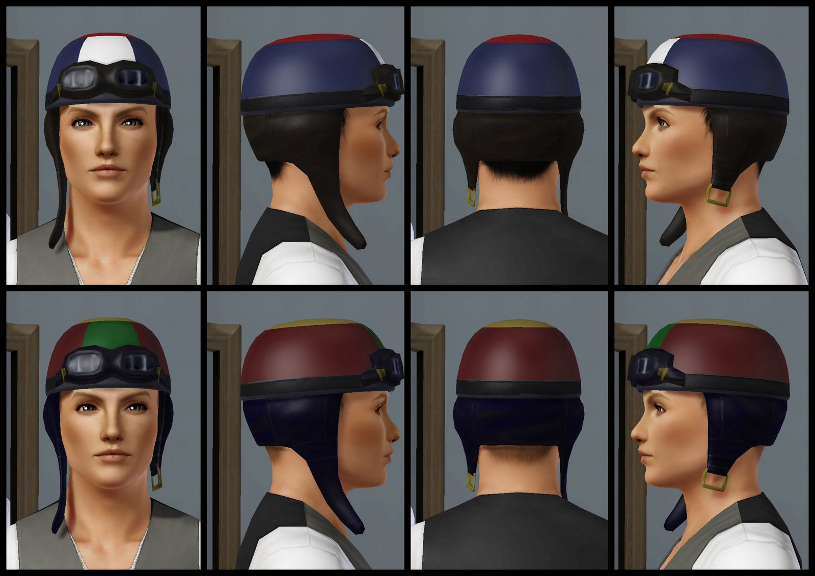 The Sims 3 Store: Hair Showroom: Captain's Helmet