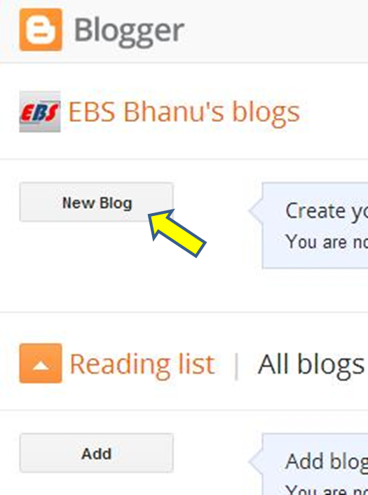 How to create a free blogger blog | course - 1 | Easy Blogger Stuff