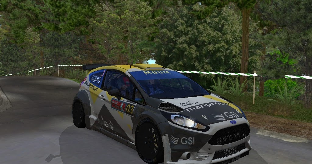 SKIN CAR DESIGN: Fiesta R5-Iago Caamaño-Rally Ribeira Sacra 2017